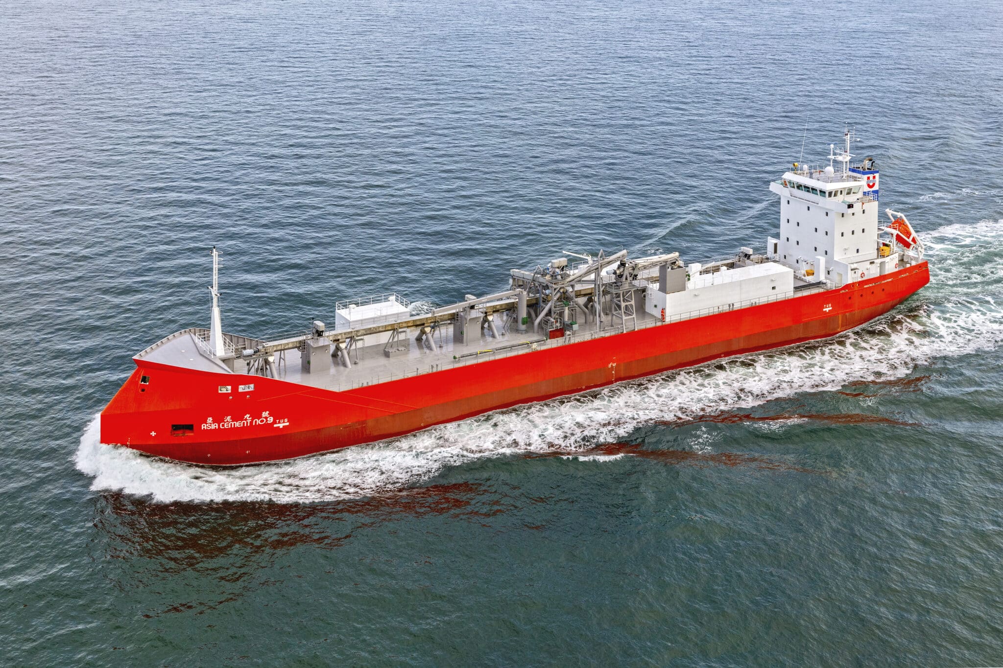 Asia Cement No. 9 delivered! - Royal Bodewes